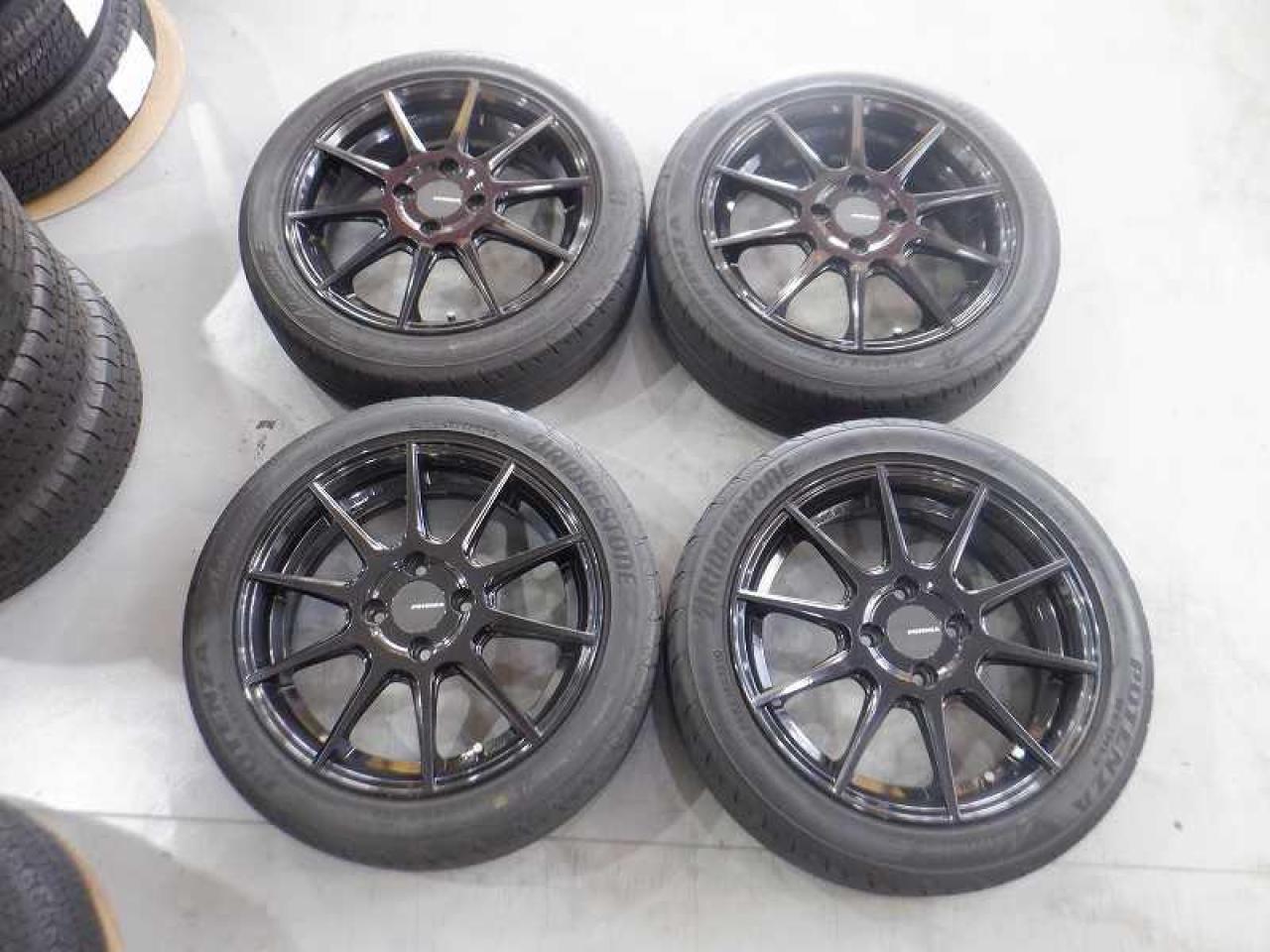 1BRIDGESTONE(ブリヂストン)POTENZA(ポテンザ) SW010+BRIDGESTONE POTENZA RE004 | カー用品 タイヤホイールセット 15インチタイヤホイール ...