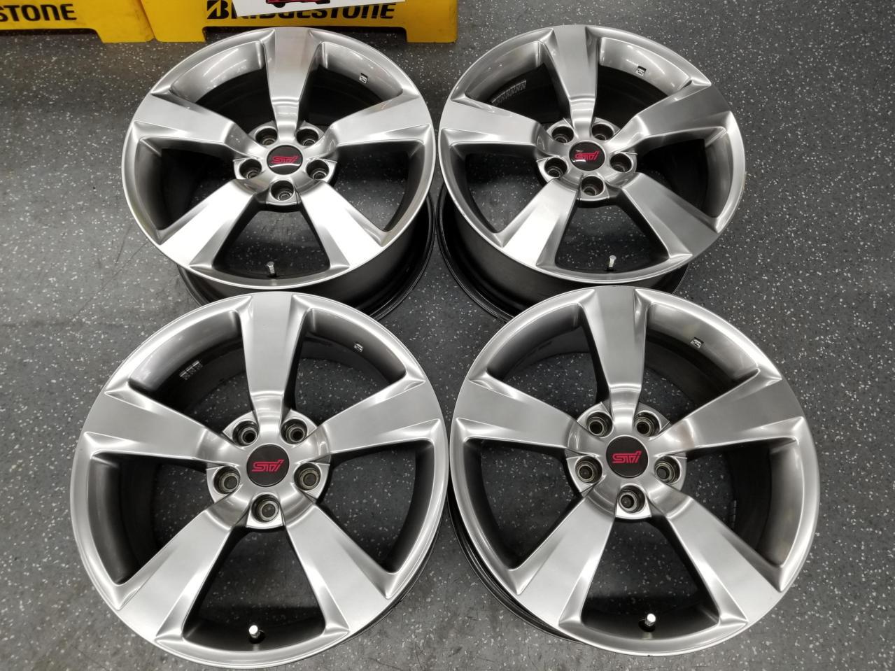 【スバル純正】 インプレッサ STi GRV/GRF 純正ホイール | カー用品 アルミホイール 18インチホイールを通販で購入する | 中古 ...