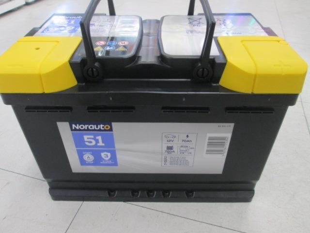 Norauto AGMバッテリー No.51 70Ah 720CCA H6/LN3 輸入車用バッテリー ドイツVARTA製 | VARTA ...