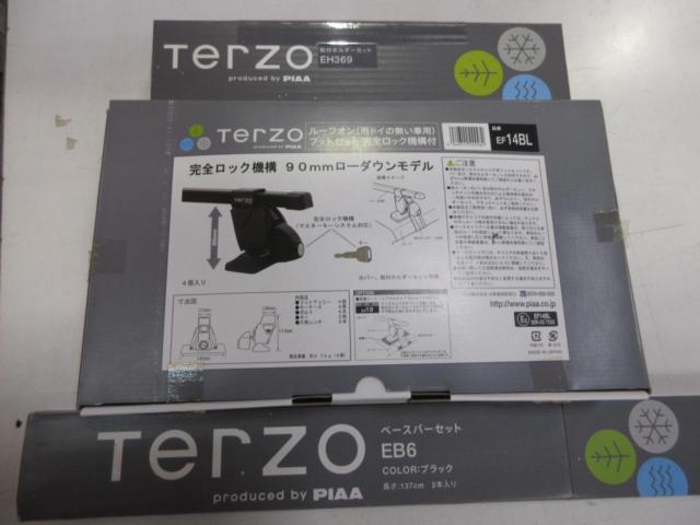 TERZO ベースキャリアセット EF14BL + EH369 + EB6 | カー用品 キャリアを通販で購入する | 中古カー＆バイク用品の販売ならアップガレージ