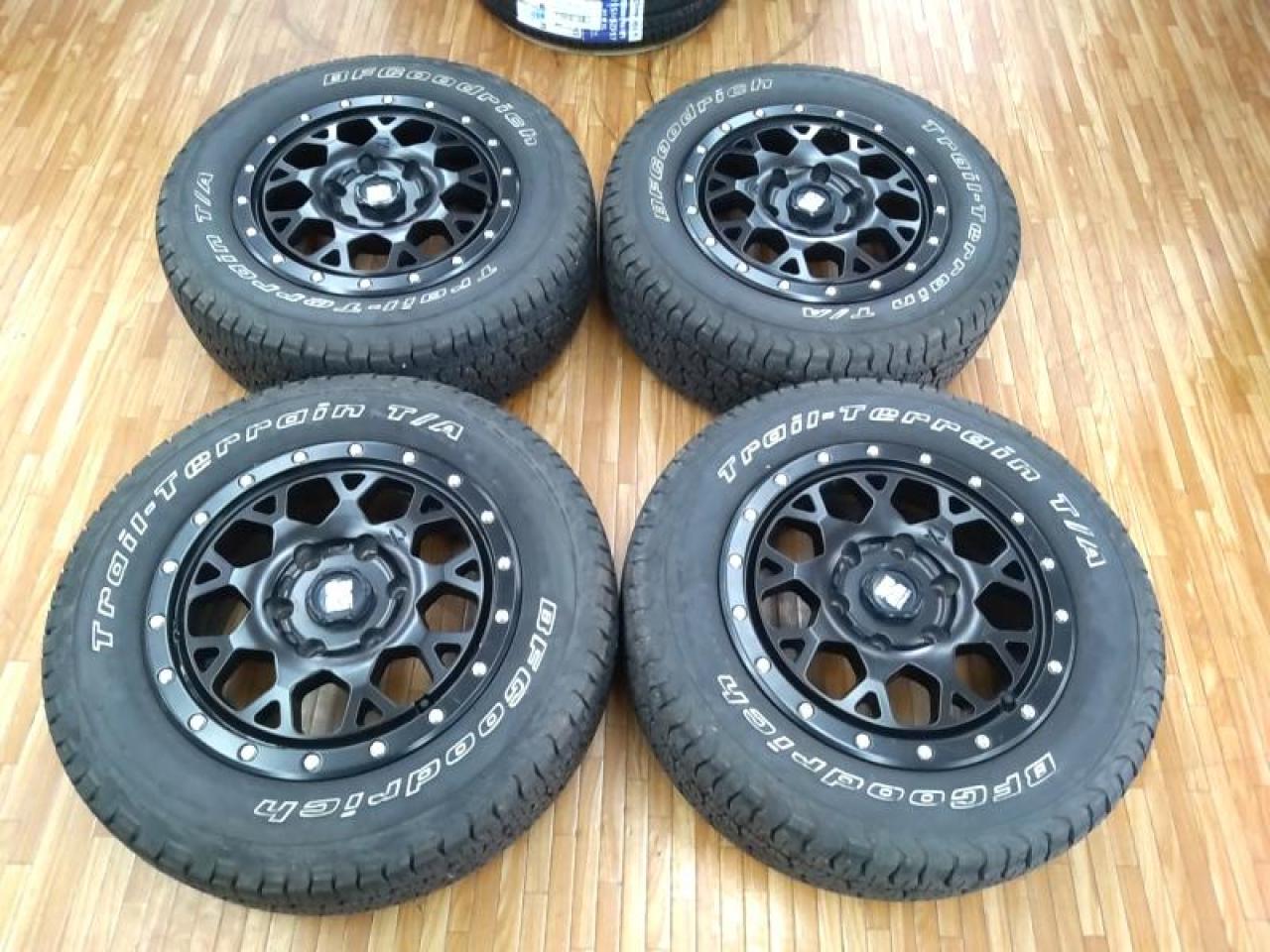 【MLJ(エムエルジェイ)】XTREME-J(エクストリームジェイ) XJ04+【BFGoodrich】Trail-Terrain T/A | カー用品 タイヤホイールセット 16インチタイヤ ...