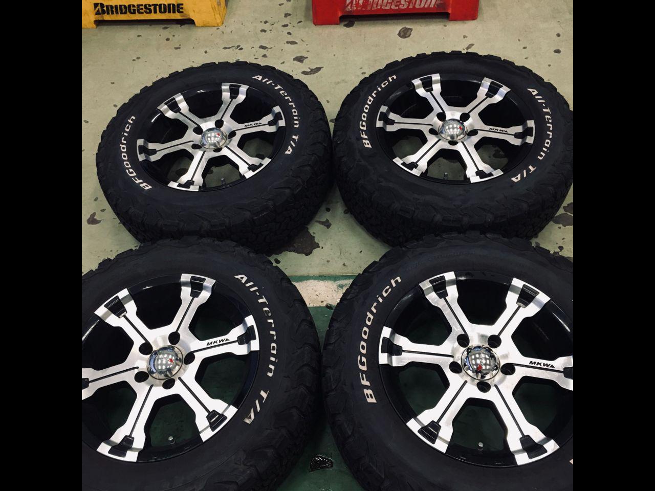 TRISTAR INTERNATIONAL MKW MK-36 +BFGoodrich All-Terrain T/A KO2 | カー用品 タイヤホイールセット 16インチタイヤホイール ...
