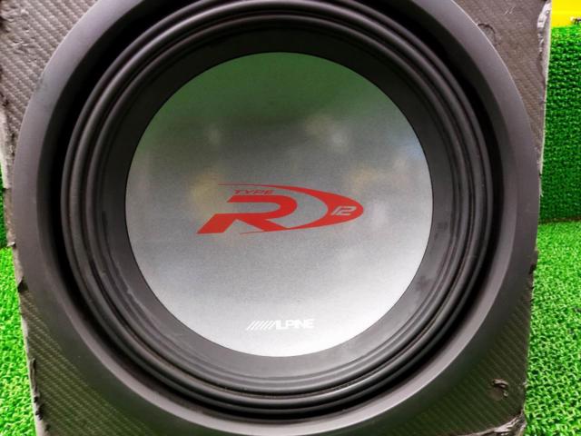 ALPINE TYPE R 12 サブウーハースピーカーBOX付き | カー用品 スピーカー サブウーハースピーカーBOX付を通販で購入する ...