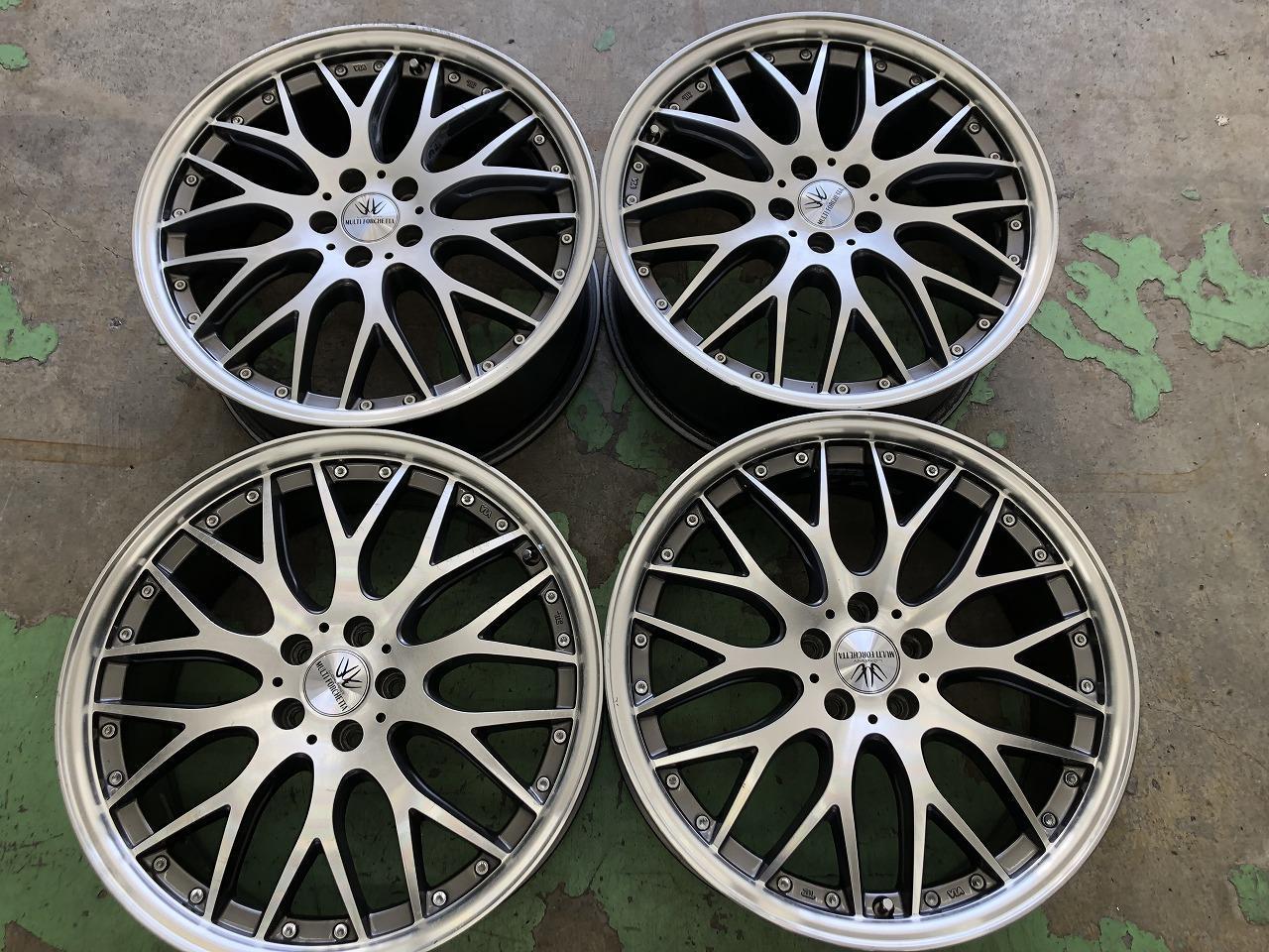 BADX(バドックス) 632 LOXARNY(ロクサーニ) LOXARNY MULTI FORCHETTA (5HOLE) 写真のタイヤは含まれません | カー用品 アルミホイール 18 ...