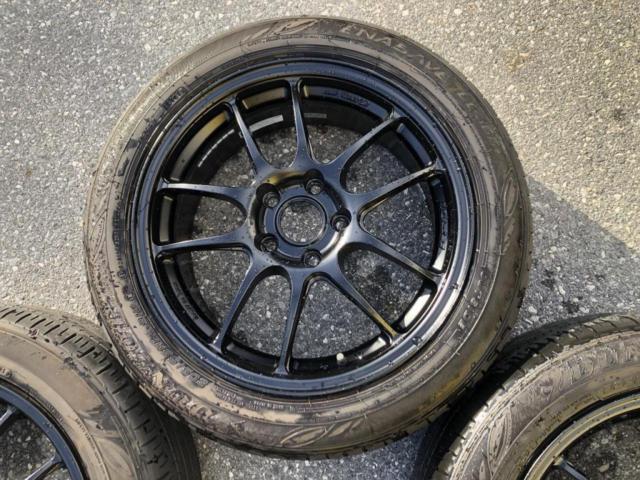 ENKEI PerformanceLine PF01 (5HOLE) + DUNLOP ENASAVE EC300+ 205/55R17 | 中古品 | アップガレージ 桑名店 | カー用品 ...