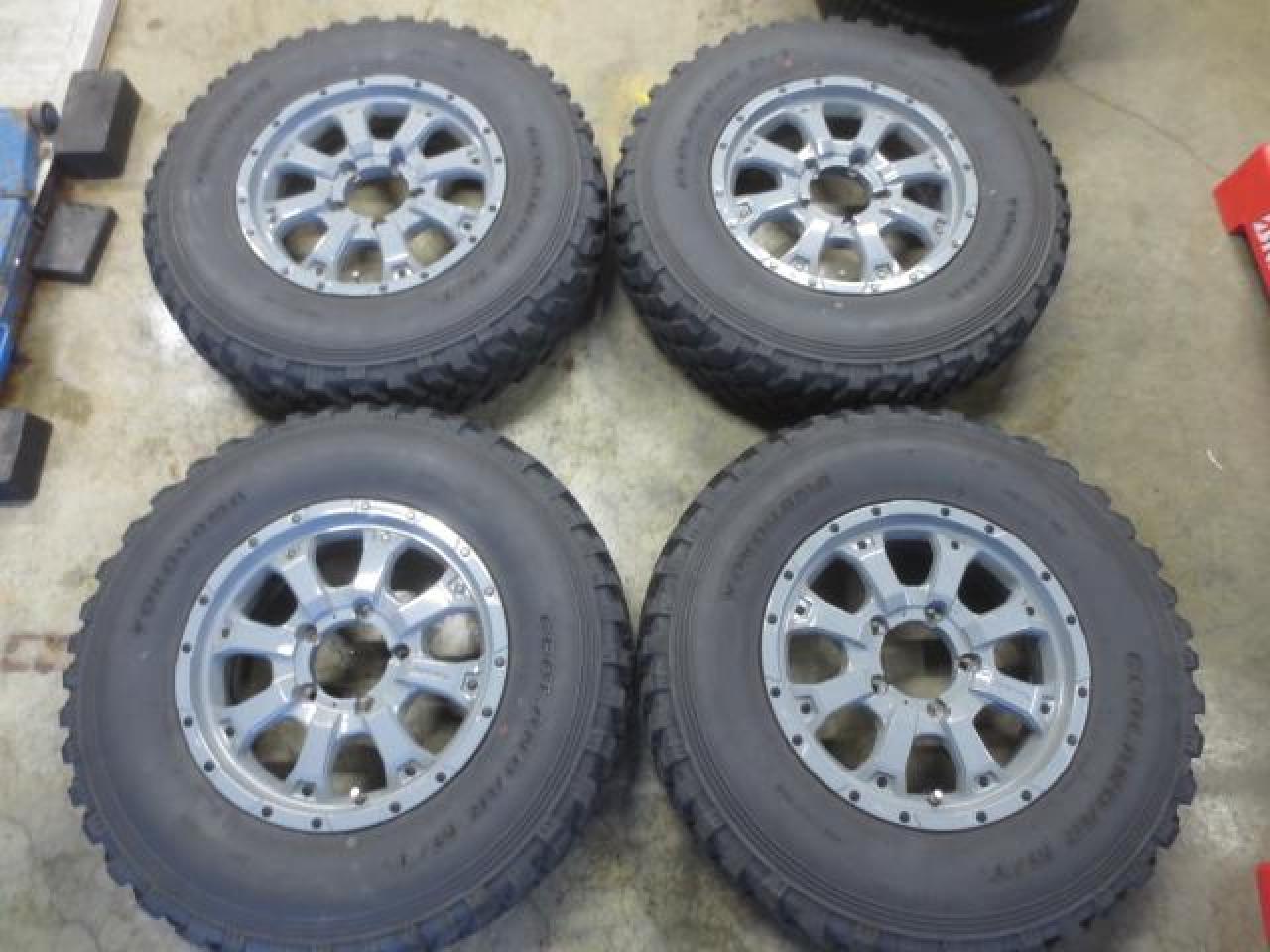 TRISTAR INTERNATIONAL MKW MK-46 + YOKOHAMA GEOLANDAR M/T+ | カー用品 タイヤホイールセット 16インチタイヤホイールセットを通販で ...