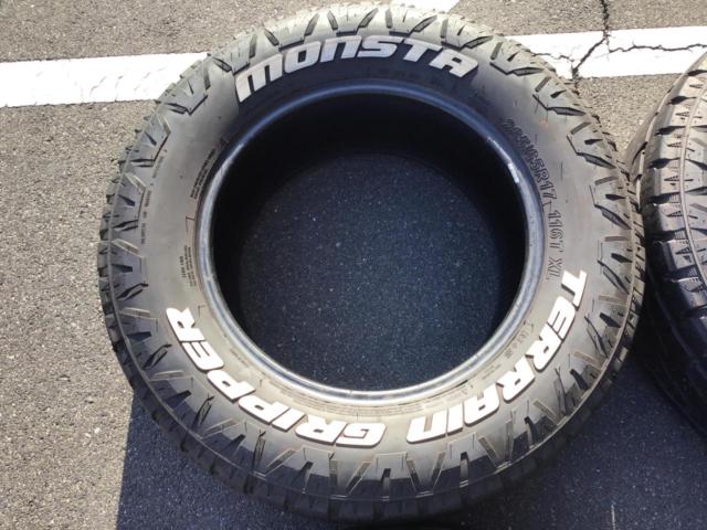 MONSTA TERRAIN GRIPPER | カー用品 タイヤ 17インチタイヤを通販で購入する | 中古カー＆バイク用品の販売ならアップガレージ