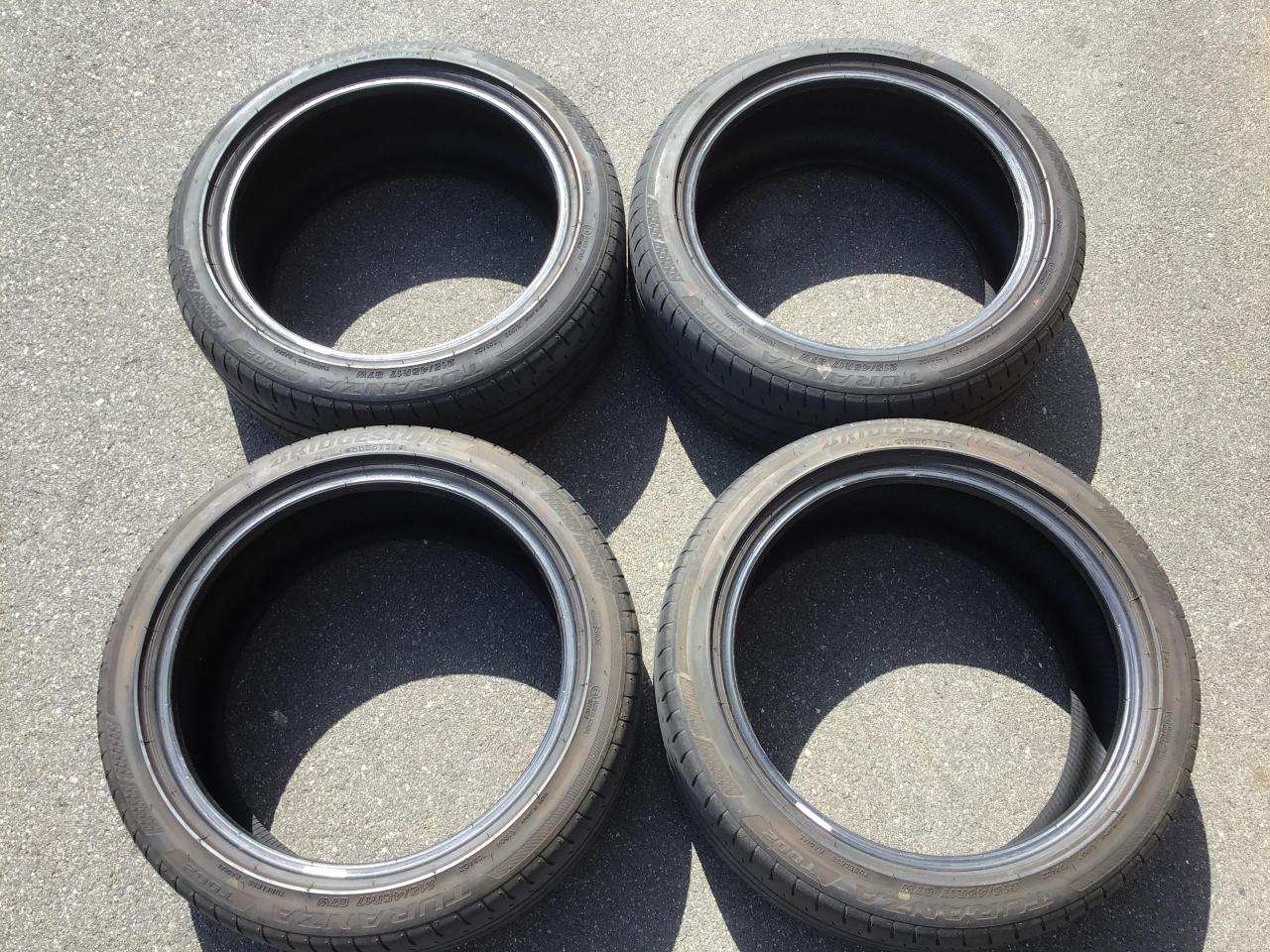 BRIDGESTONE TURANZA T002 | カー用品 タイヤ 17インチタイヤを通販で購入する | 中古カー＆バイク用品の販売なら ...