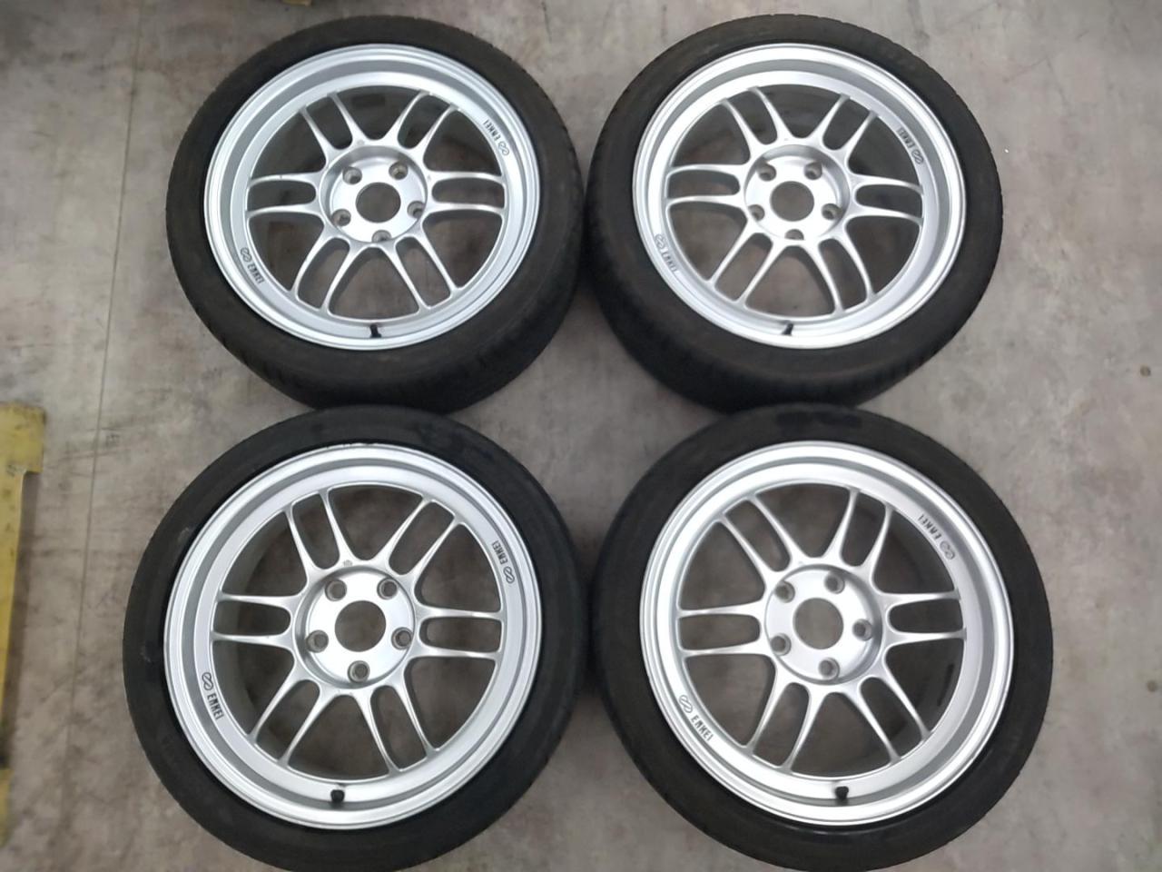 ENKEI(エンケイ) Racing(レーシング) RPF1 + YOKOHAMA ADVAN FLEVA + SAILUN ATREZZO ※タイヤの製造年数が古い/状態が悪い為、早めの交換 ...