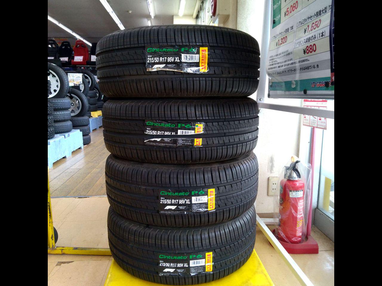 PIRELLI CintuRato P6 (Y03024) | カー用品 タイヤ 17インチタイヤを通販で購入する | 中古カー＆バイク用品の ...
