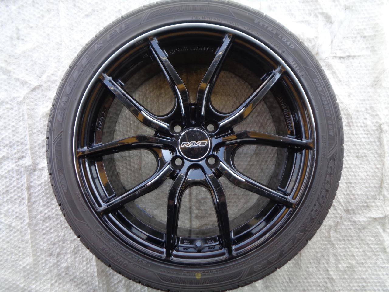 RAYS(レイズ) GRAM LIGHTS(グラムライツ) 57FXX + GOODYEAR(グッドイヤー) EAGLE LS EXE ...