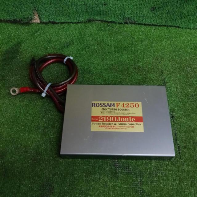 ROSSAM F4250 EDLC TURBO BOOSTER | カー用品 電装系 その他電装系を通販で購入する | 中古カー＆バイク用品の ...