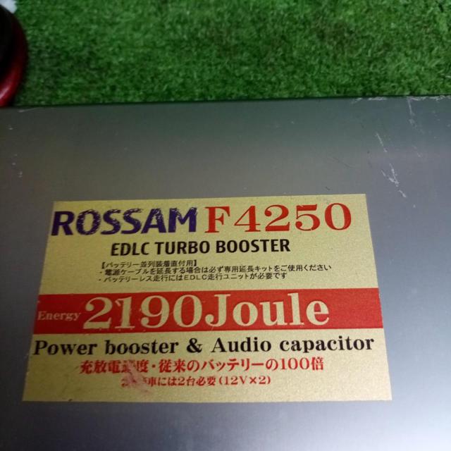 ROSSAM F4250 EDLC TURBO BOOSTER | 中古品 | アップガレージ 埼玉春日部店 | カー用品 電装系 その他電装 ...