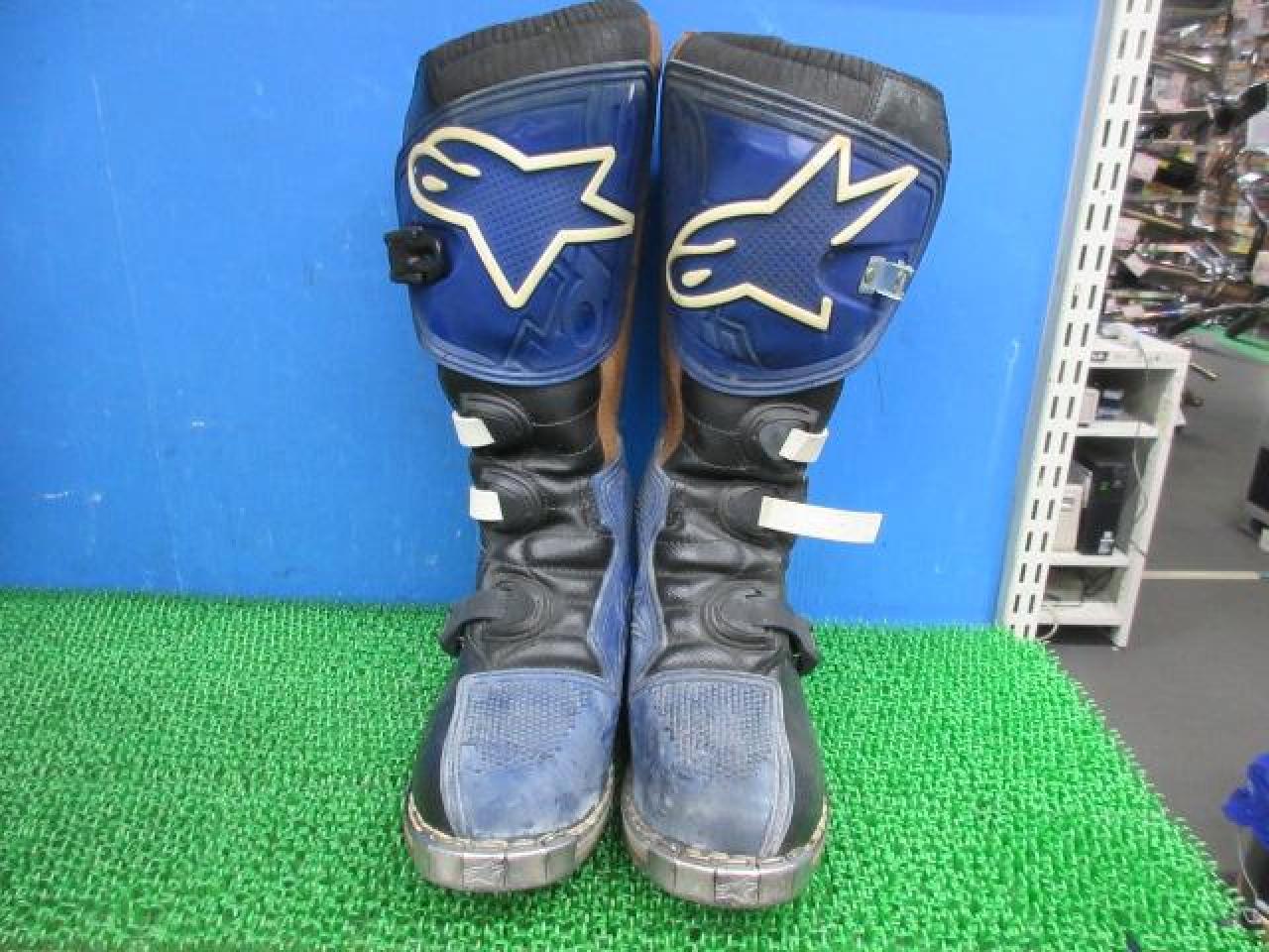 【Alpinestars】TECH 4 US7 BULE/BLACK ワケ有り品 | バイク用品 ブーツ・シューズ オフロードブーツ・シューズ ...