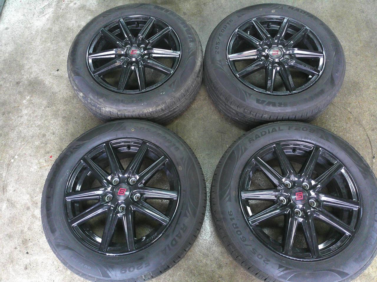 KYOHO(共豊) SS + 【MINERVA】RADIAL F209 | カー用品 タイヤホイールセット 16インチタイヤホイールセットを ...