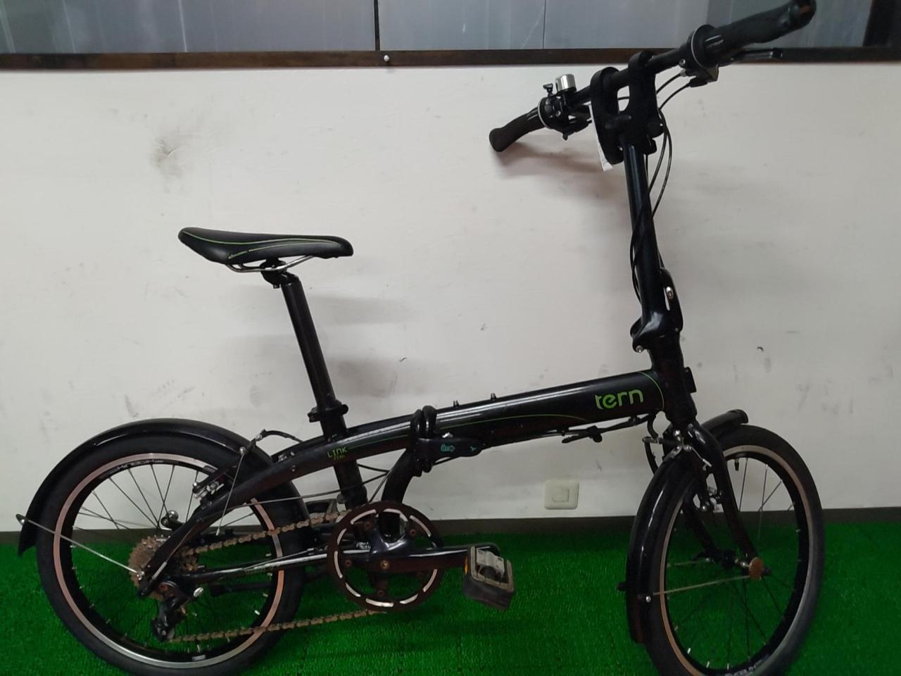 【わけあり現状販売】tern LINK P24h 2015年頃? 20インチ(406)内装3x外装8段変速折りたたみミニベロ ブラック | ミニベロ・小径車を通販で購入する | 中古自転車 ...