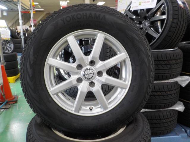 TOPY LVF + YOKOHAMA iceGUARD SUV G075 | カー用品 スタッドレスタイヤホイールセット 16インチスタッドレスタイヤホイールセットを通販で購入する | 中古 ...