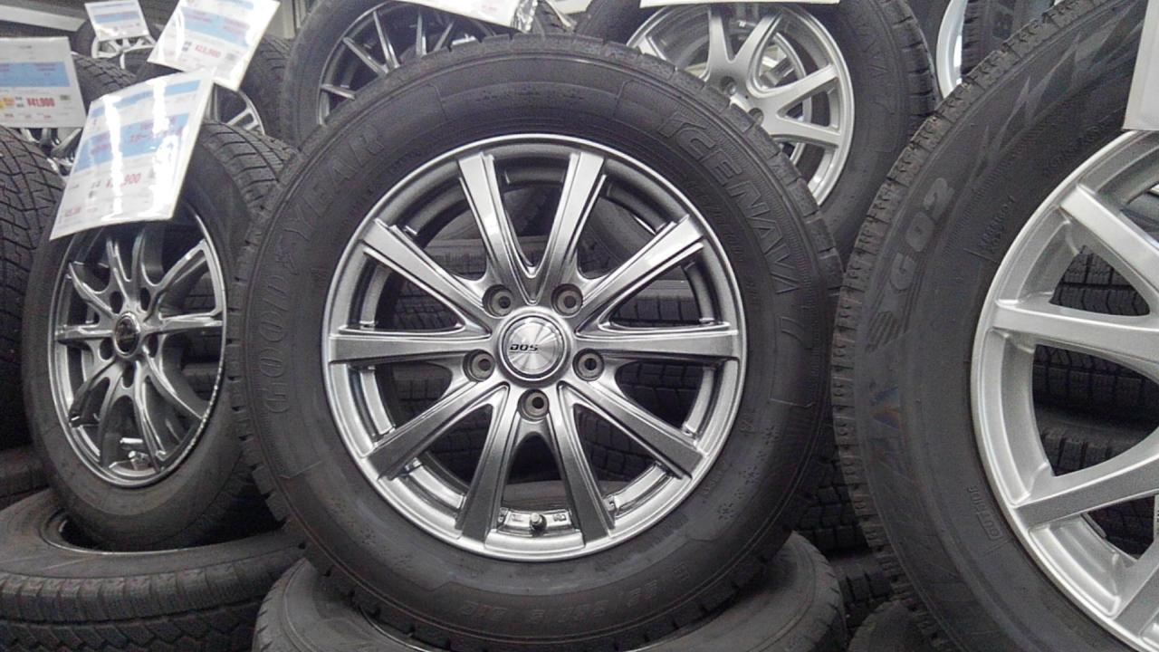 ★値下げしました★BADX D.O.S. SE-10R PLUS + GOODYEAR ICENAVI 7 | 中古品 | アップガレージ 平塚店 | カー用品 スタッドレスタイヤホイール ...