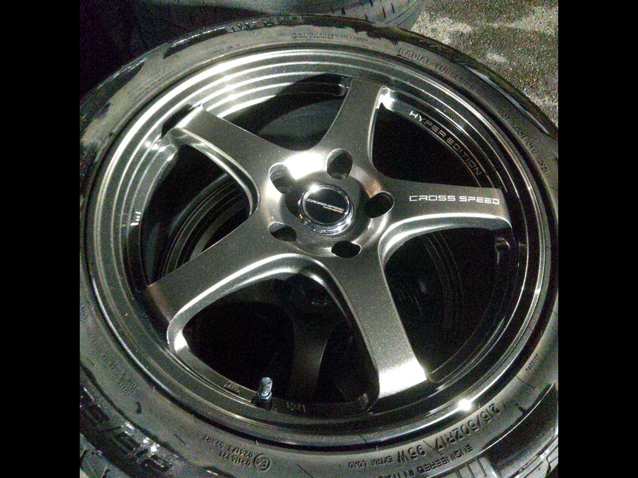 HOT STUFF CROSS SPEED HYPER EDITION CR5 | カー用品 アルミホイール 17インチホイールを通販で購入する | 中古カー＆バイク用品の販売ならアップガレージ