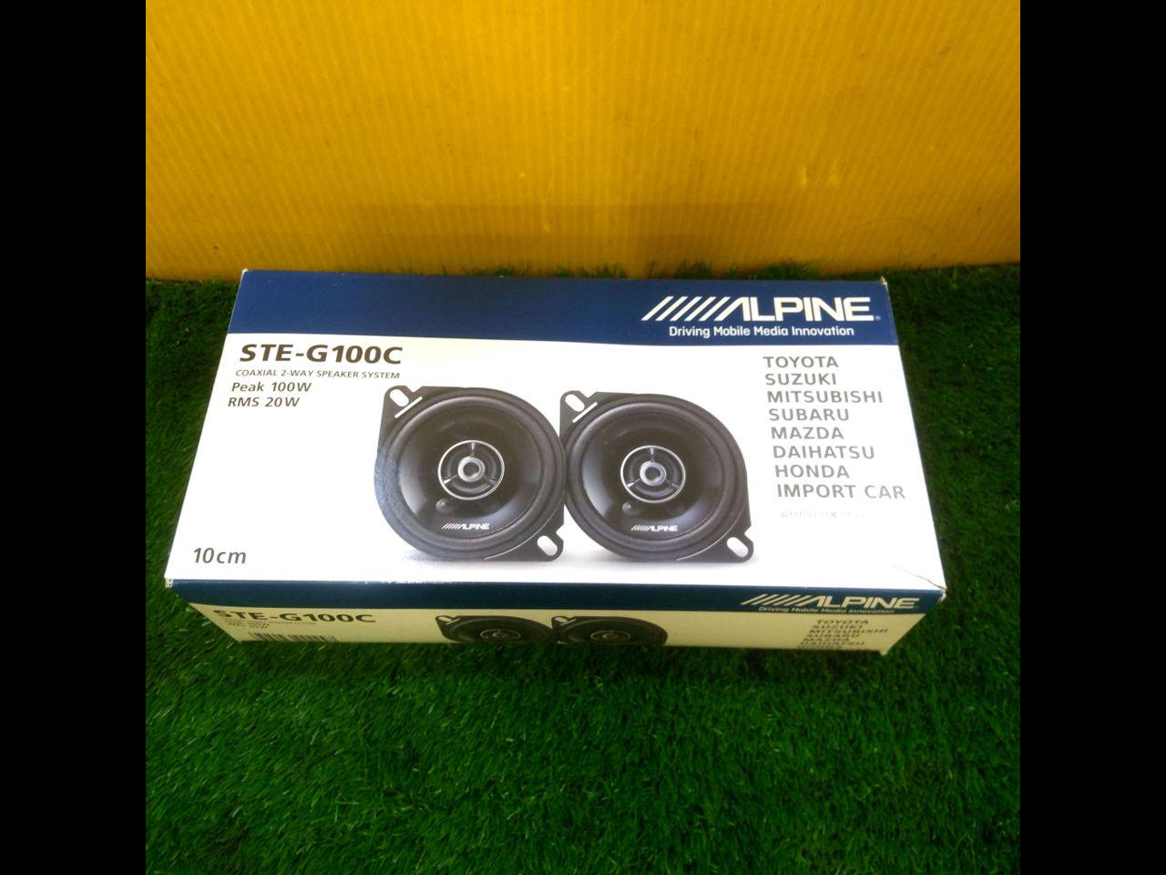 ALPINE STE-G100C 10cm コアキシャルスピーカー | カー用品 スピーカー 埋め込みスピーカーを通販で購入する | 中古カー＆バイク用品の販売ならアップガレージ