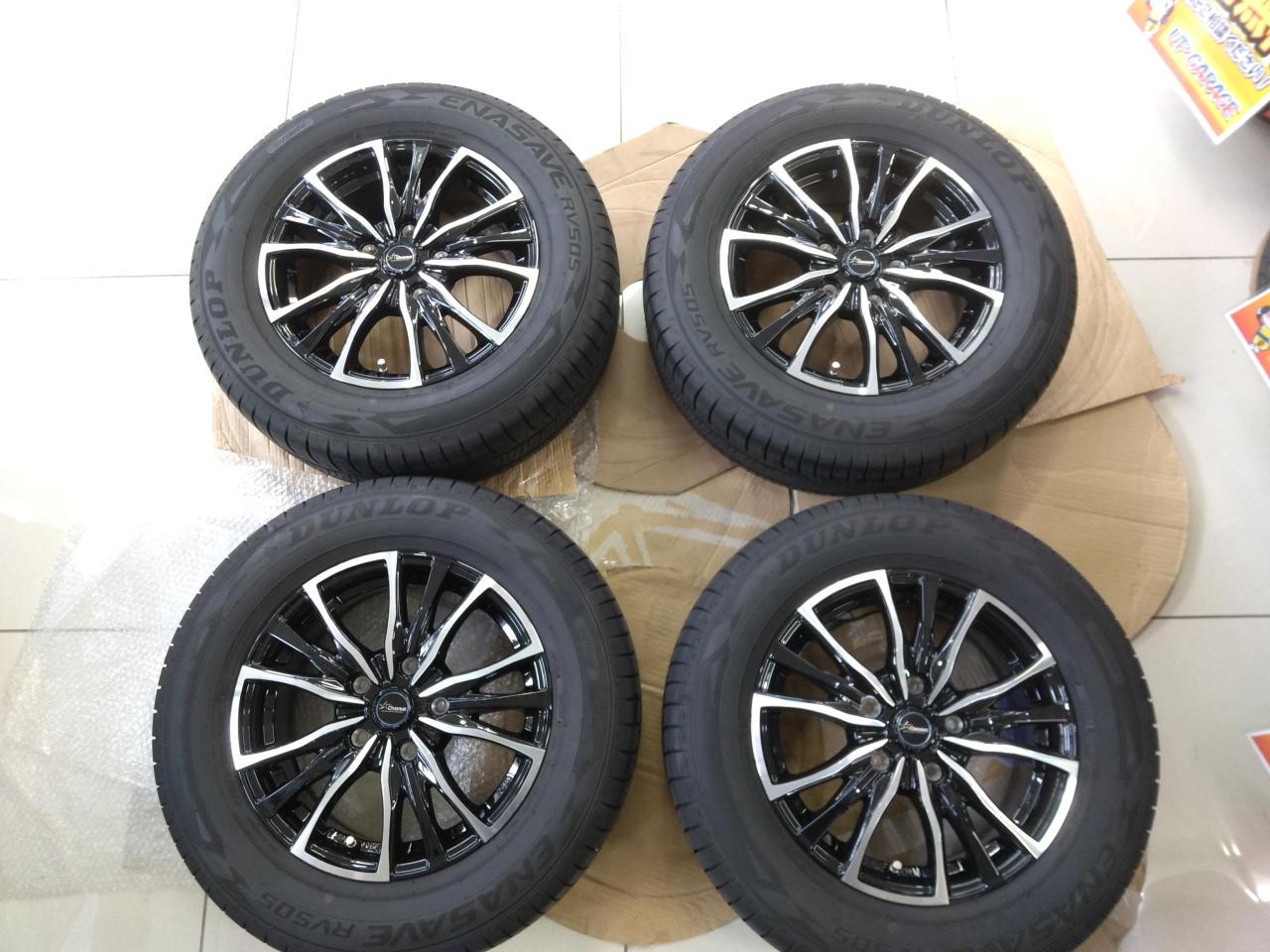 HOT STUFF Chronus CH-110+DUNLOP ENASAVE RV505 | 中古品 | アップガレージ 千葉中央店 | カー用品 タイヤホイールセット 15インチタイヤ ...