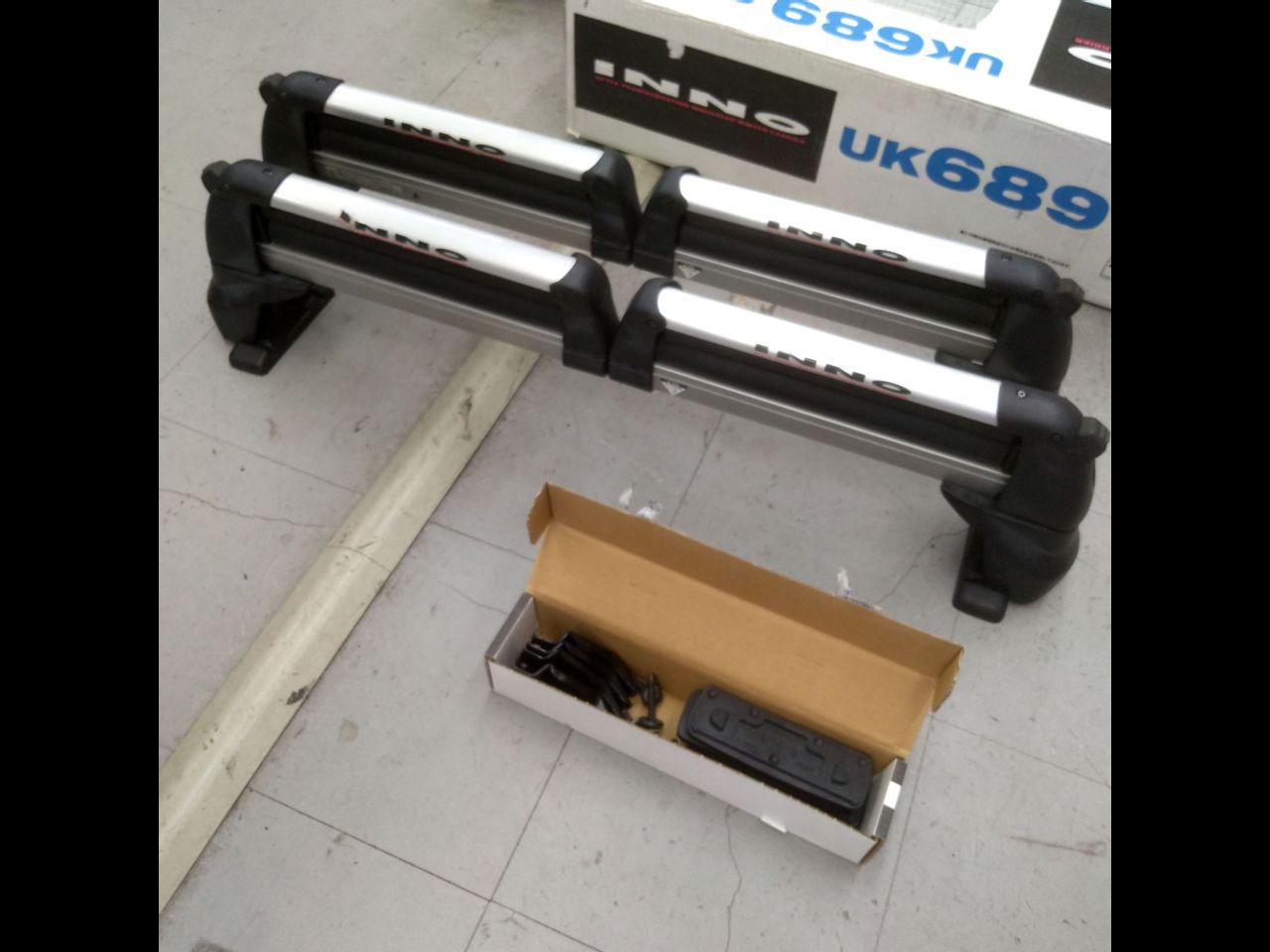 【CAR-MATE】RV-INNO ルーフオンウィンターキャリア UK689 + K346 | カー用品 キャリアを通販で購入する | 中古カー＆バイク用品の販売ならアップガレージ