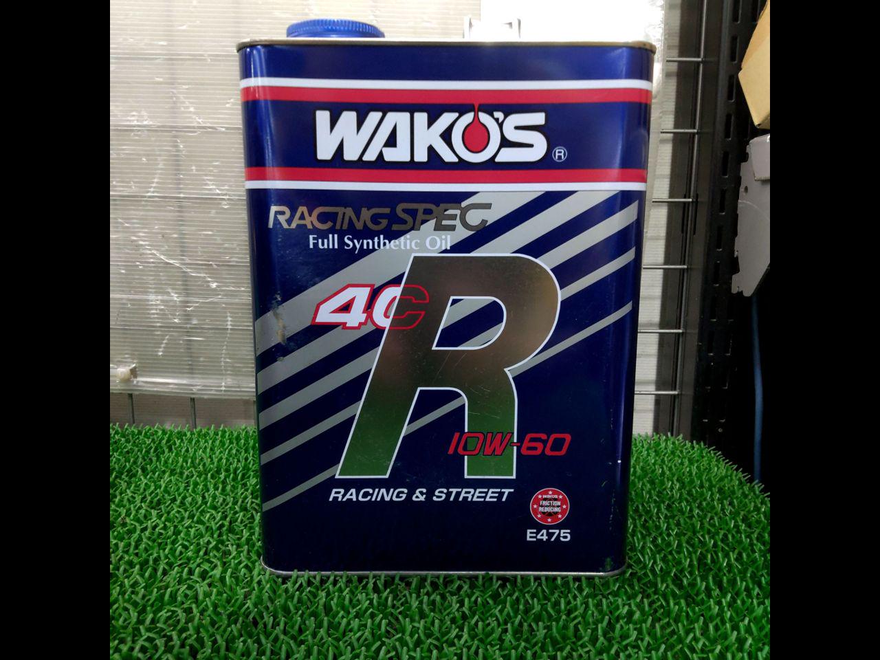 WAKO’S 4CR 10W-60 E475 4L | カー用品 ケミカル用品 オイル(各種)を通販で購入する | 中古カー＆バイク用品の販売ならアップガレージ