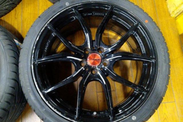 RAYS GRAM LIGHTS 57FXX + KENDA KR20 ★新品タイヤ付き!★ | カー用品 タイヤホイールセット 18インチタイヤホイールセットを通販で購入する | 中古カー ...