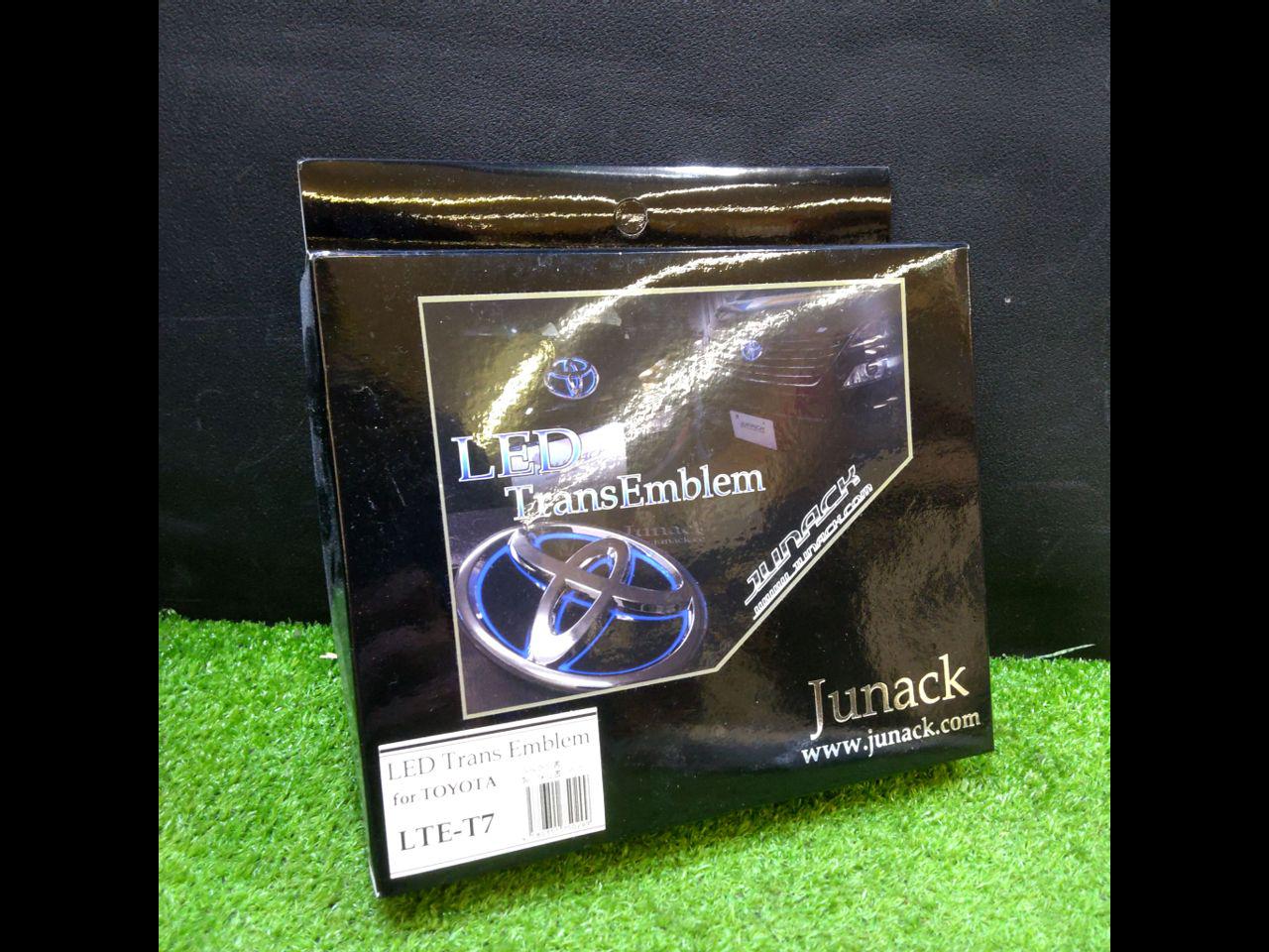 Junack LEDトランスエンブレム【LTE-T7】 | カー用品 その他(カスタム・チューニング) その他ドレスアップを通販で購入する | 中古カー＆バイク用品の販売ならアップガレージ