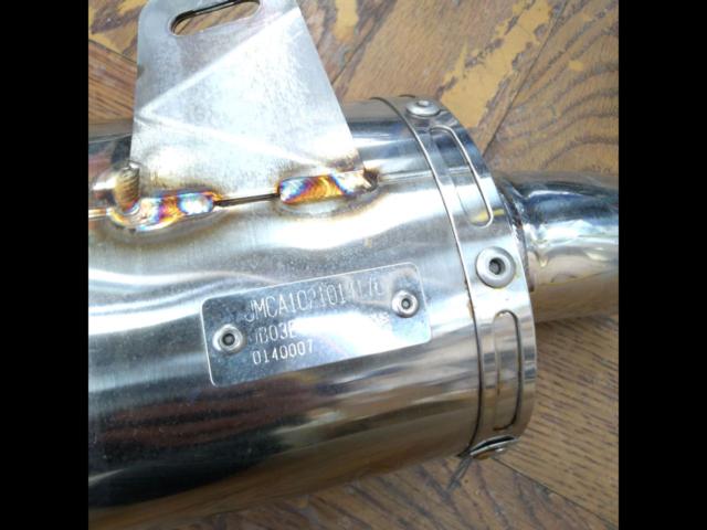 OVER RACING ステンオーバルアップマフラー【モンキー125/JB03】 | バイク用品 マフラー フルエキゾースト(二輪)を通販で ...