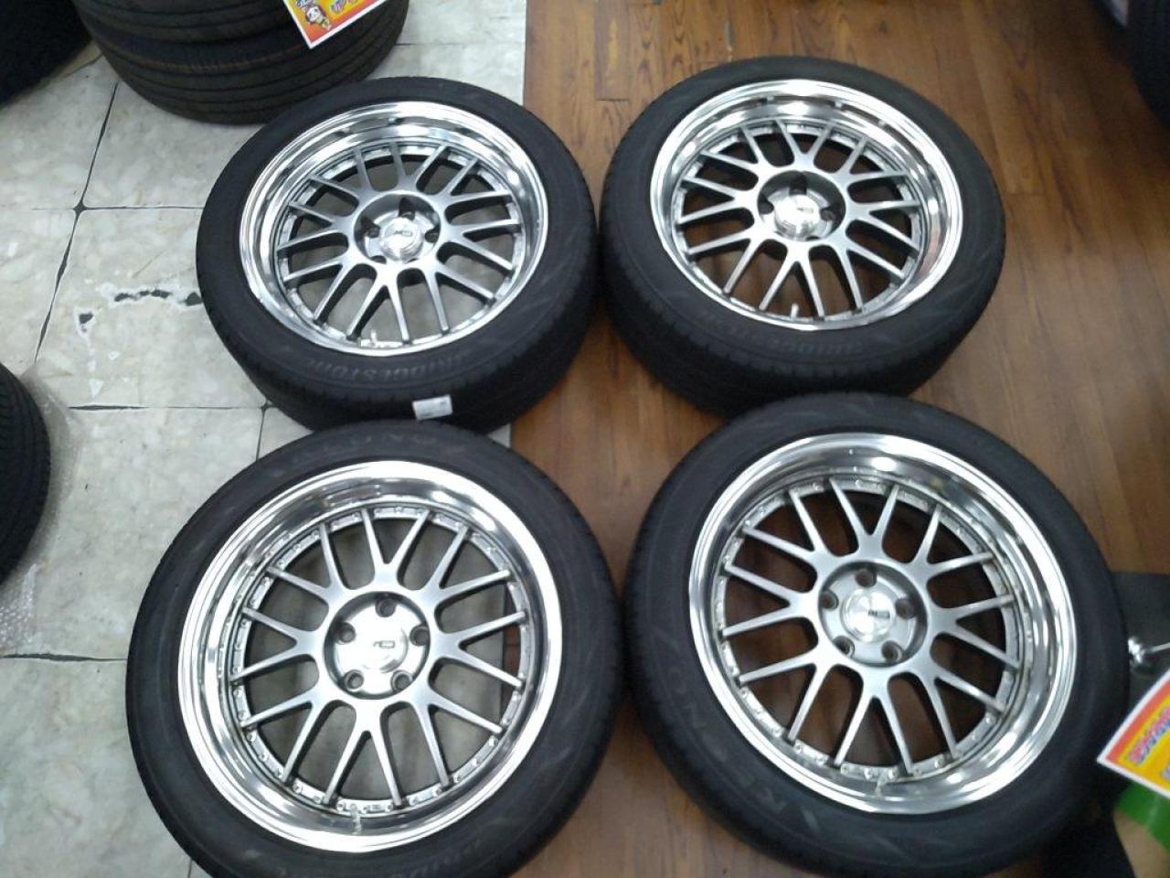 TANABE Professor SSR MS1+BRIDGESTONE REGNO GRVⅡ | カー用品 タイヤホイールセット 19インチ ...