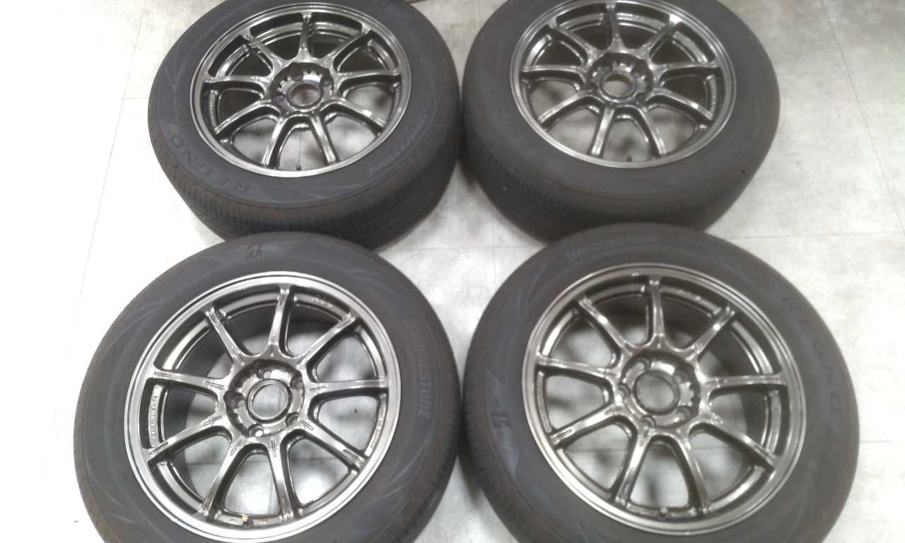 RAYS GRAM LIGHTS 57G+BRIDGESTONE REGNO GR-XⅡ | カー用品 タイヤホイールセット 17インチタイヤ ...