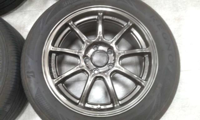 RAYS GRAM LIGHTS 57G+BRIDGESTONE REGNO GR-XⅡ | カー用品 タイヤホイールセット 17インチタイヤ ...