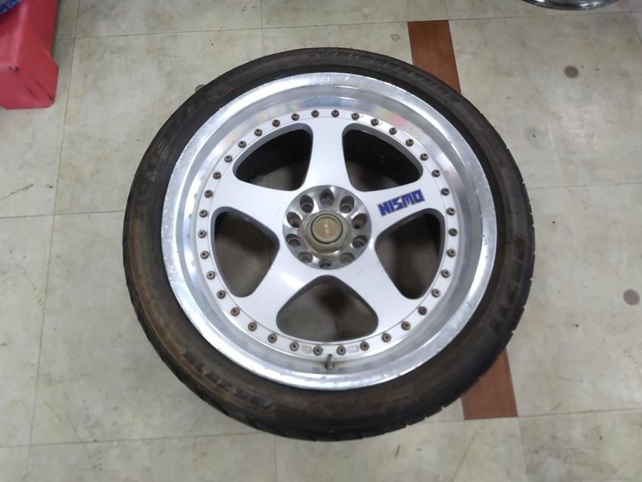 ※1本のみ ☆希少☆ NISMO LM GT1+BRIDGESTONE RE711 | カー用品 タイヤホイールセット 18インチタイヤ ...