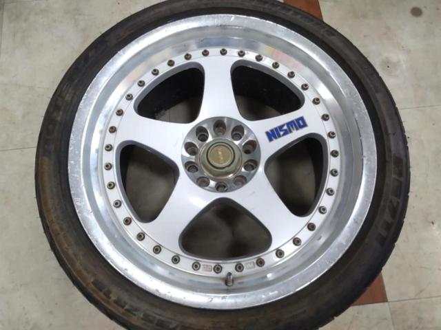 ※1本のみ ☆希少☆ NISMO LM GT1+BRIDGESTONE RE711 | カー用品 タイヤホイールセット 18インチタイヤ ...