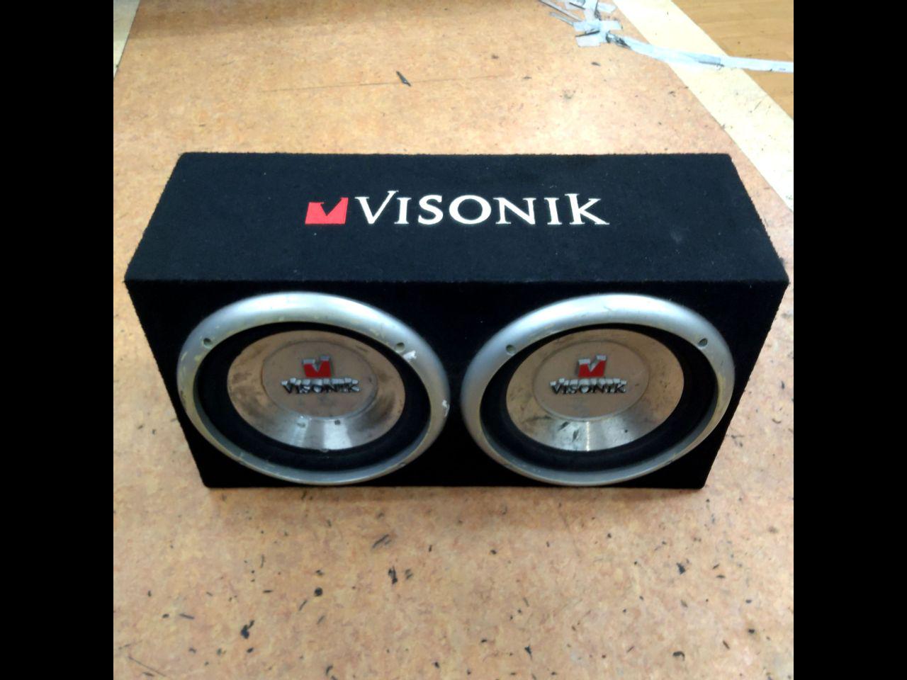 VISONIK 10インチサブウーハー BOX付き +ALPINE MRP-M350(アンプのみ) | カー用品 スピーカー サブウーハースピーカーBOX付を通販で購入する | 中古カー ...