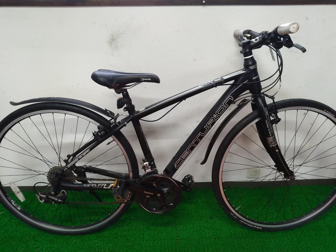 CENTURION CROSS LINE 700C3x8Sクロスバイク ブラック 参考サイズ165-175 | 自転車 スポーツ クロスバイク ...