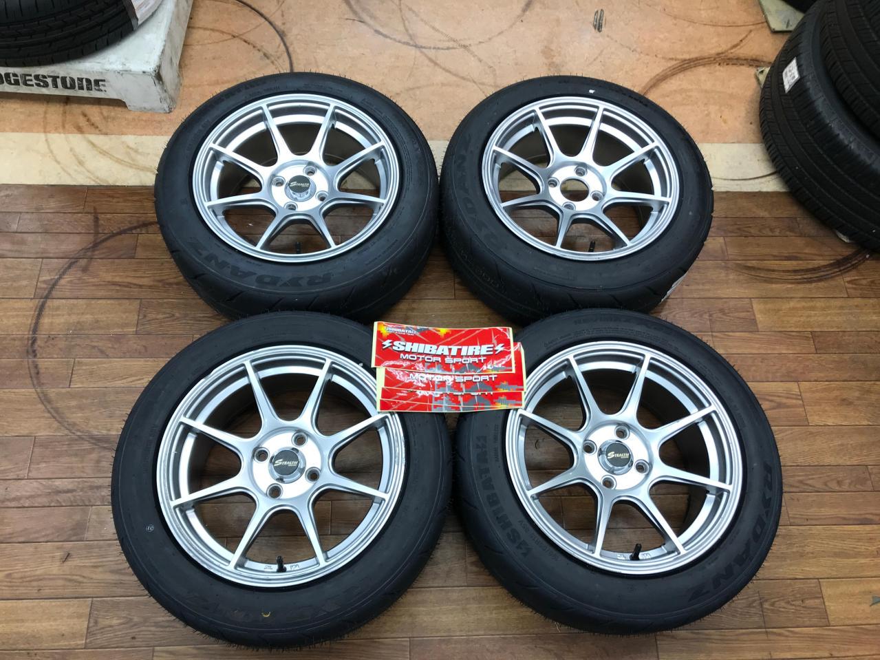 ※大幅値下げしました!※ 【新品タイヤ付♪】STEALTH RACING(ステルス レーシング)SPEC-01 + SHIBATIRE(シバ ...