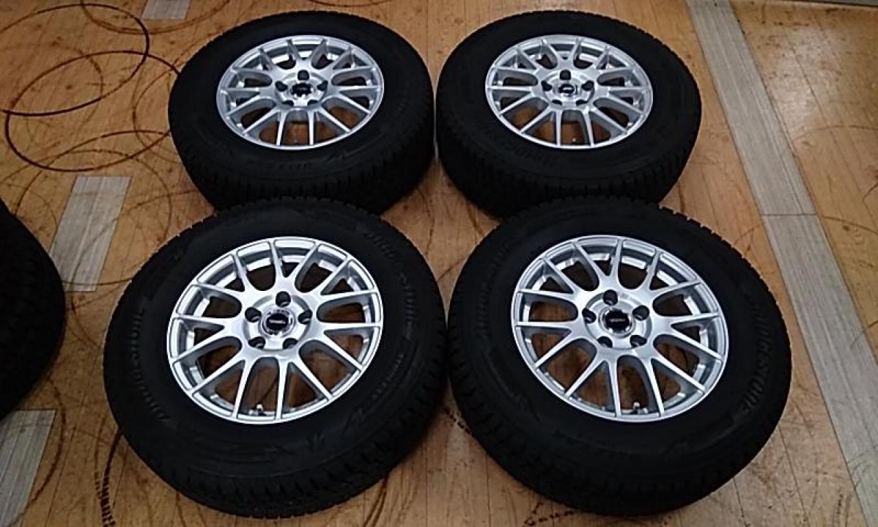【倉庫】 BRIDGESTONE TOPRUN M7 + BRIDGESTONE BLIZZAK DM-V3 | カー用品 スタッドレスタイヤホイールセット 16インチスタッドレスタイヤ ...