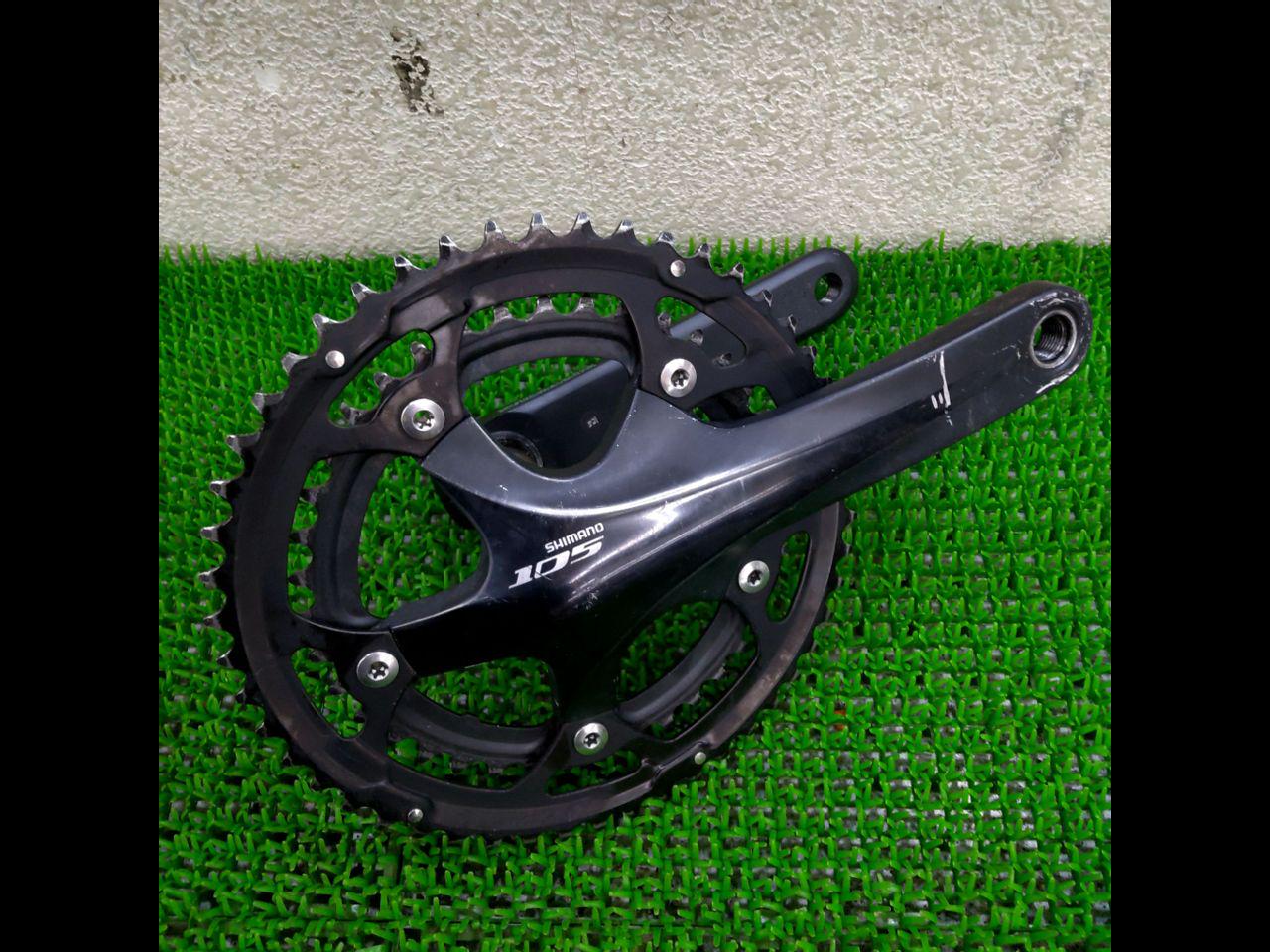 SHIMANO 105 FC-5700 クランクセット※チェーンリング社外 50/39T | クランク/クランクセットを通販で購入する ...