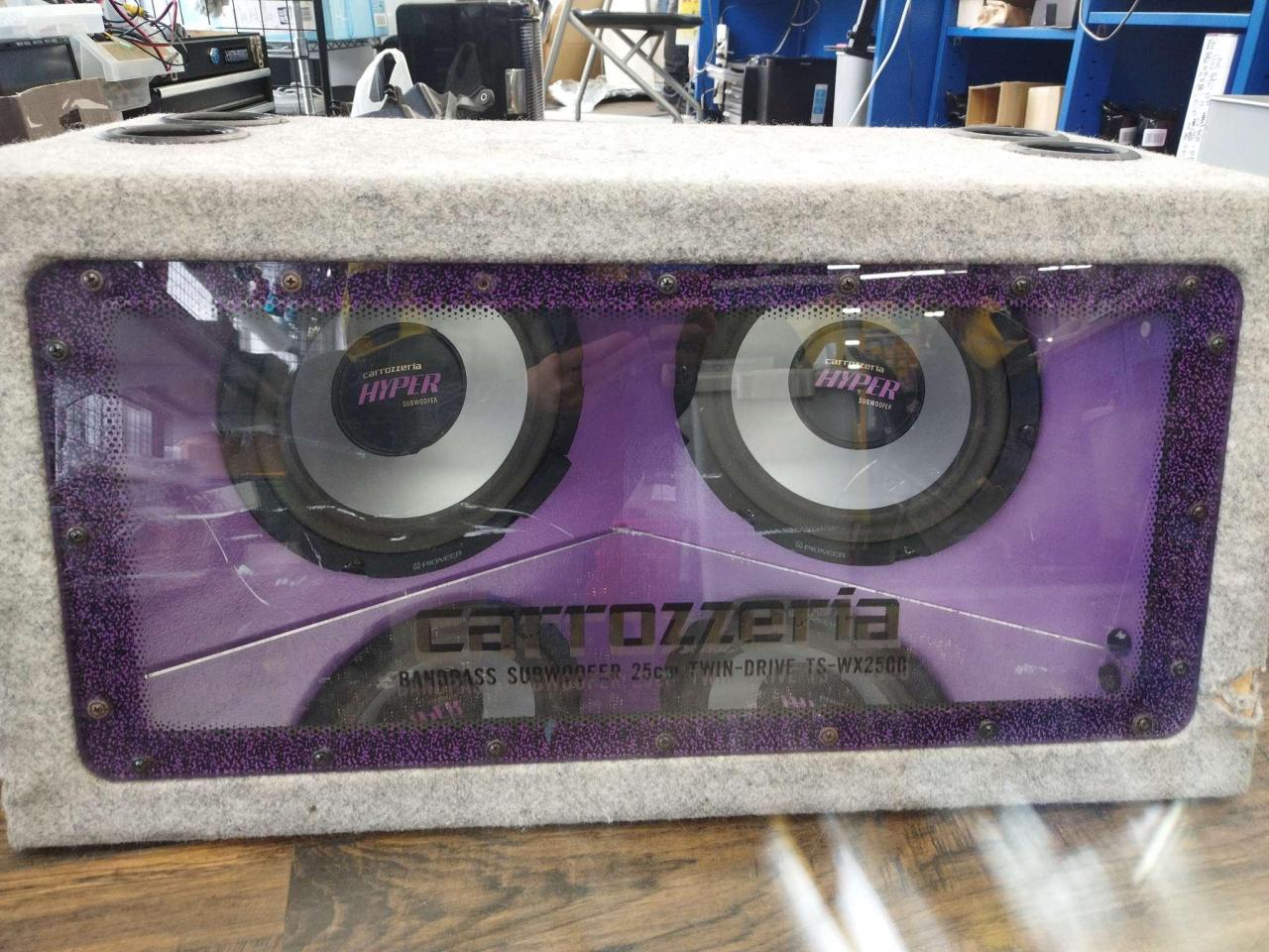 carrozzeria(カロッツェリア) TS-WX2500 BOX付きサブウーファー | 中古品 | アップガレージ 岐阜可児店 | カー用品 スピーカー サブウーハースピーカーBOX付を ...