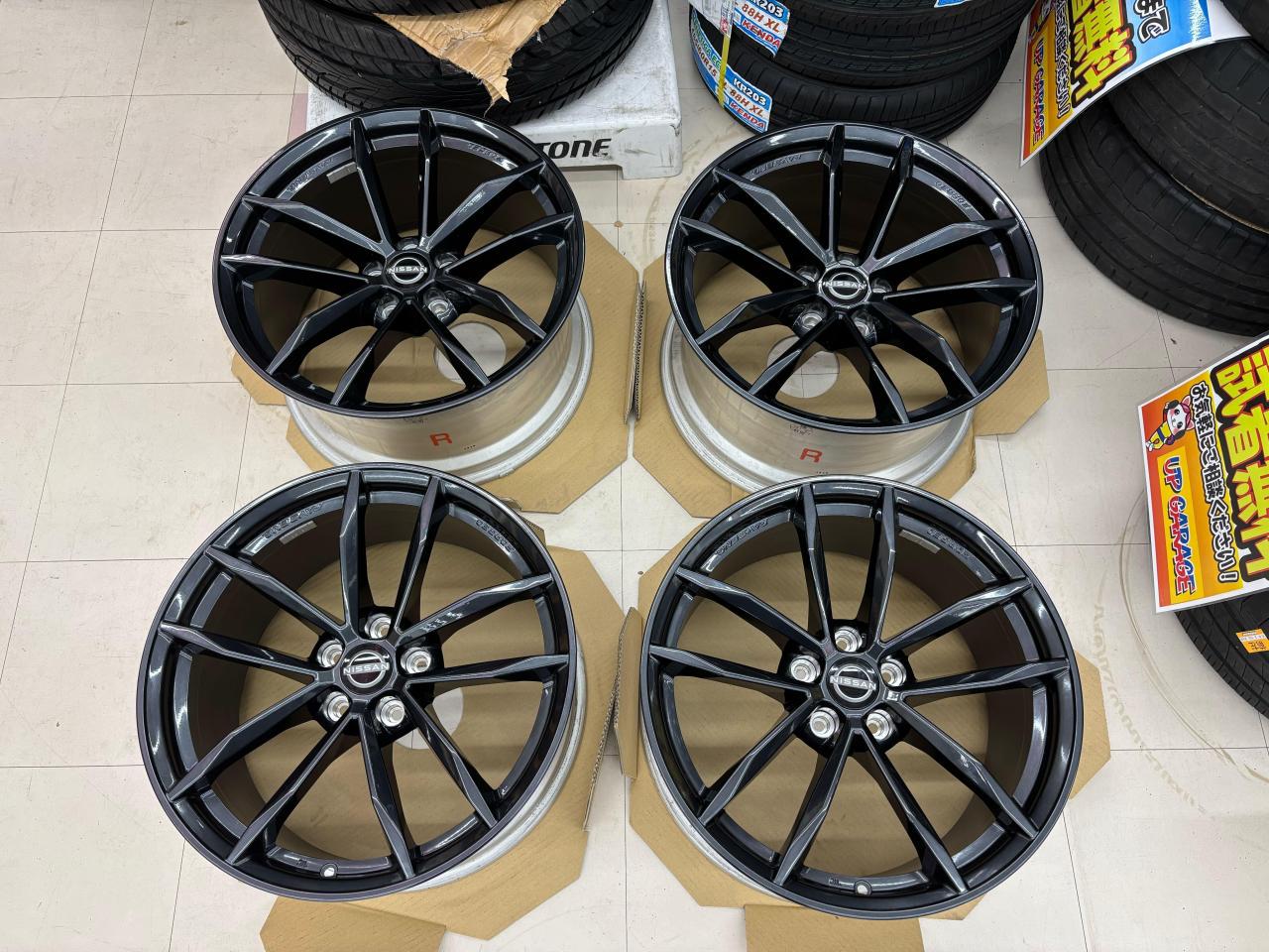 ☆7月のお値下げ品☆ 日産 フェアレディZ/RZ34 RAYS製 純正OP 鍛造ホイール | 中古品 | アップガレージ 和歌山店 | カー用品 アルミホイール 19インチホイールを通販で購入 ...