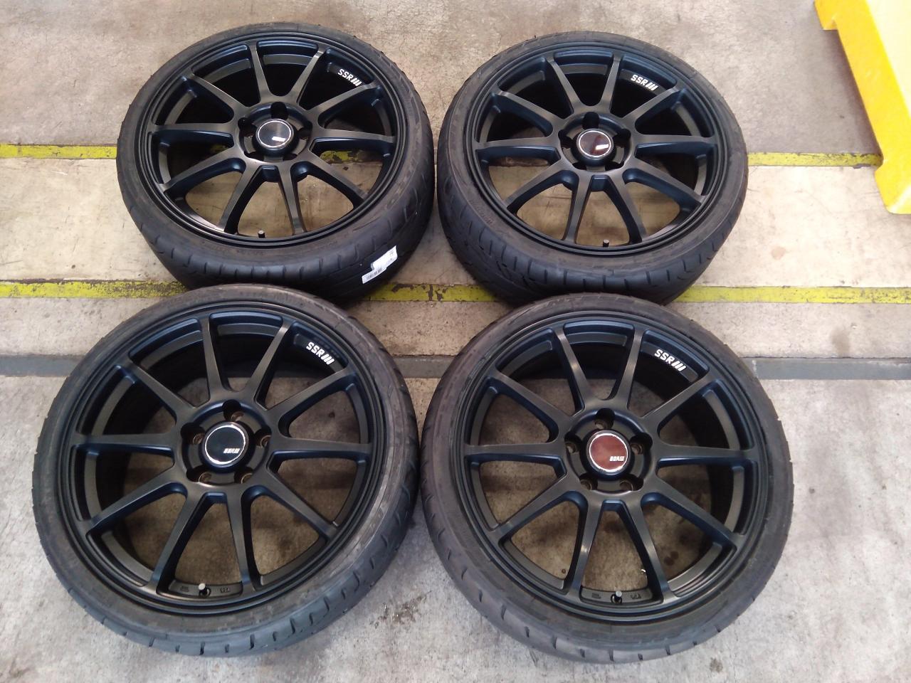 TANABE SSR GTV02 + NITTO NT555 G2 ★試着無料!!!★ | カー用品 タイヤホイールセット 18インチタイヤホイールセットを通販で購入する | 中古カー＆バイク ...