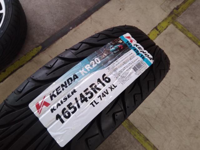 DAIHATSU コペン(LA400)X PLAY純正ホイール + KENDA KR20 ☆軽カー流用サイズ!試着無料☆ | 中古品 | アップガレージ 浜松インター店 | カー用品 タイヤ ...