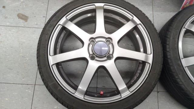 ENKEI(エンケイ) PerformanceLine(パフォーマンスライン) PF07 + NANKANG(ナンカン) NS-20 | カー用品 タイヤホイールセット 16インチタイヤ ...