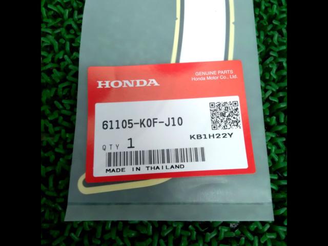 ホンダ純正 マーク 61105-K0F-J10 | バイク用品 その他(バイクパーツ) その他バイクパーツ(二輪)を通販で購入する | 中古 ...