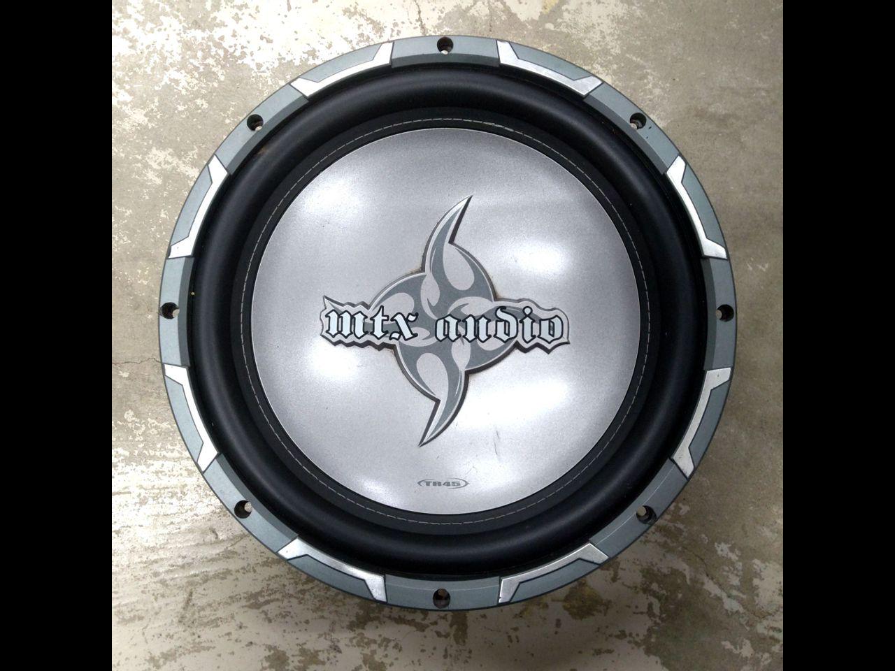 MTX Audio TR45 TR4512-04 12inch(30cm)4ΩSVCサブウーファー | カー用品 スピーカー サブウーハー ...