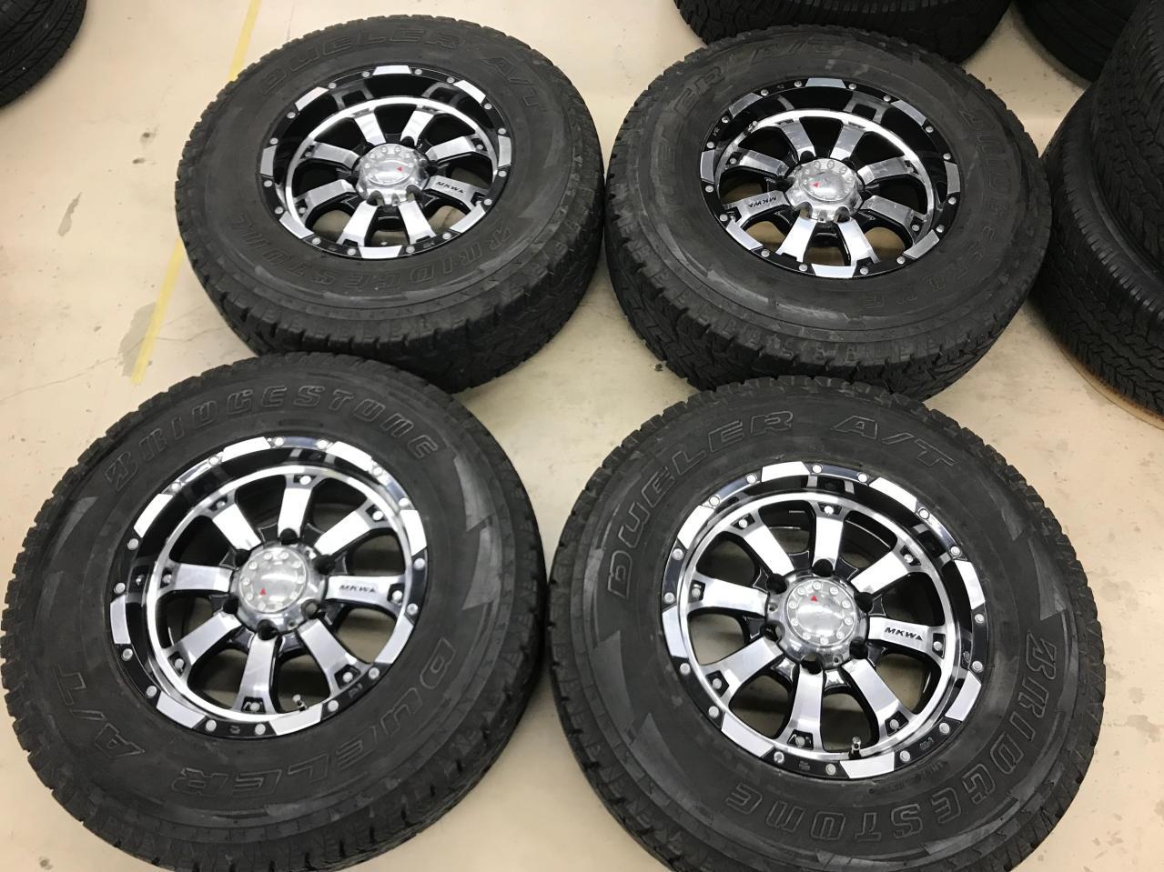 【TRISTAR INTERNATIONAL(トライスターインターナショナル)】MKW(エムケーダブリュー) MK-46+【BRIDGESTONE】DUELER A/T | カー用品 タイヤ ...