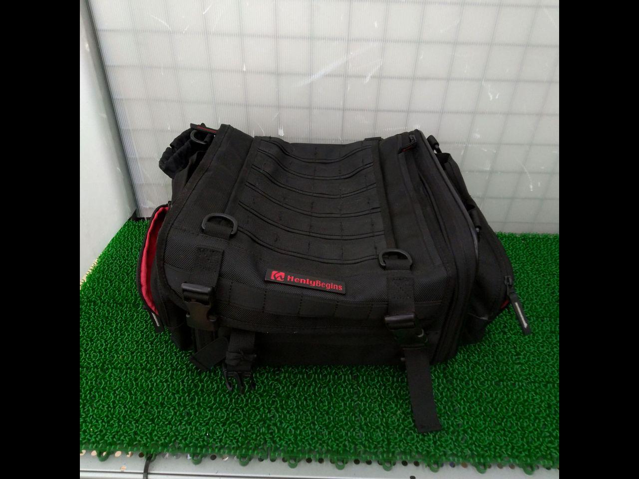 Henly Begins DH-757 シートバッグ PROⅡ Sサイズ 【日帰り～1泊サイズでマルチに使える可変型バッグ】 | バイク用品 ツーリング用品 バッグ(二輪)を通販で購入する ...