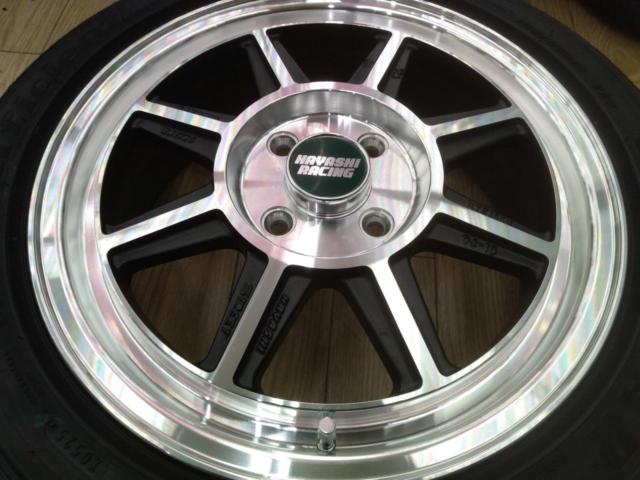 HAYASHI RACING HAYASHI STREET TYPE STF + GOODYEAR E-Grip comfort ☆美品 ...